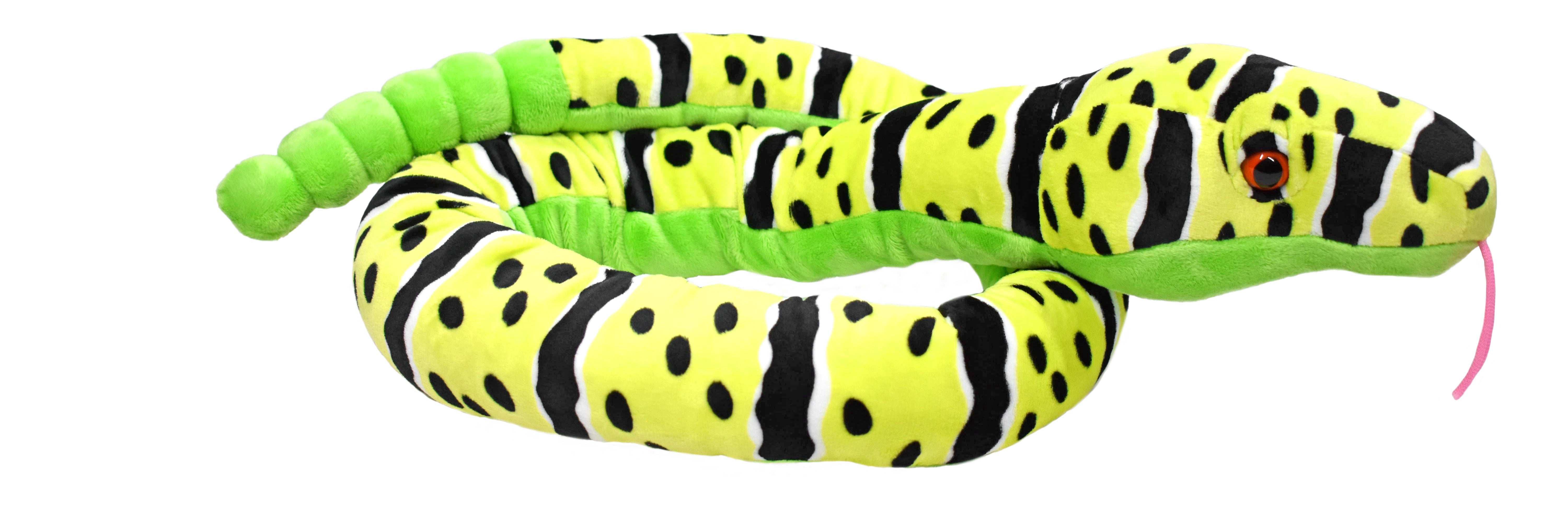 Plush Snake Green Rock Rattlesnake Stuffed Animal 54" – Wild Republic India