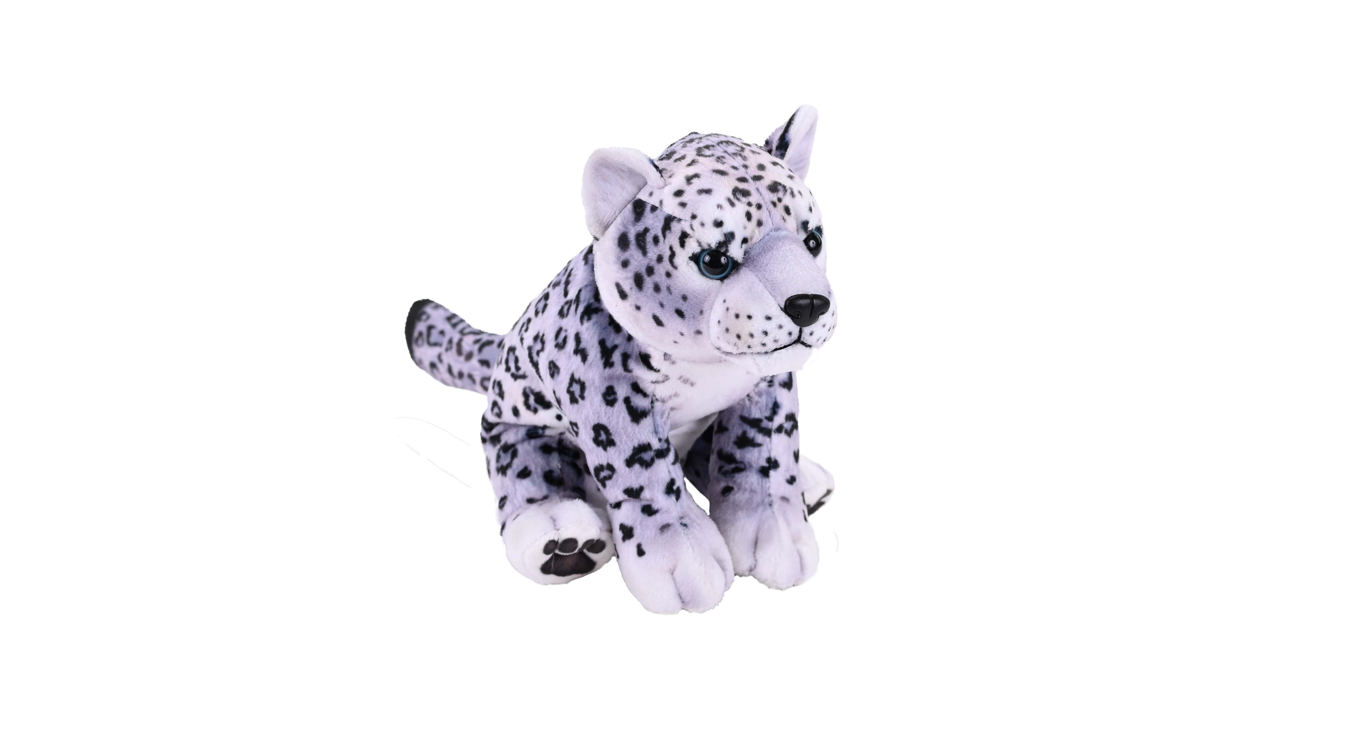 Living Earth Mini Snow Leopard Stuffed Animal 8" – Wild Republic India